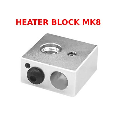 Jual Pemanas / Heat Heater Block MK8 Printer 3D | Shopee Indonesia