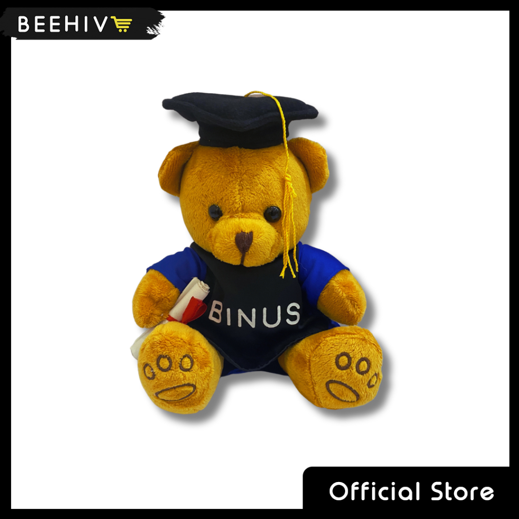 Jual Beehive Binus - Boneka Wisuda Binus Terbaru | Shopee Indonesia
