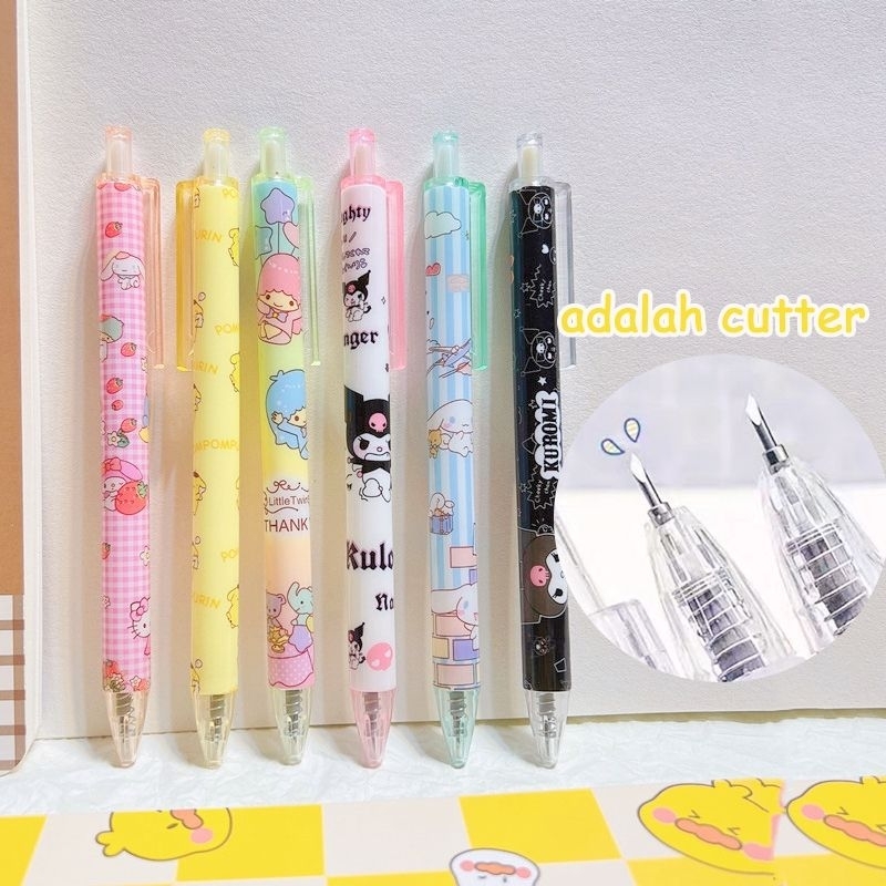 Jual Pen Cutter Pisau Kertas Pisau pemotong stiker Pisau ukir Bentuk ...