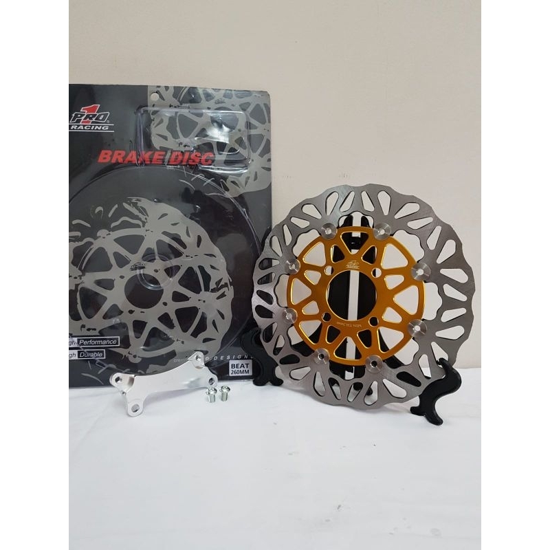 Jual Disc Floating 260mm Honda Beat + Bracket | Shopee Indonesia