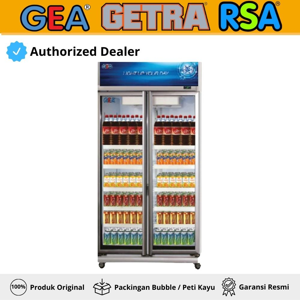 Jual GEA EXPO-1050AH/CN Showcase Minuman Kulkas 2 Pintu Display Cooler ...