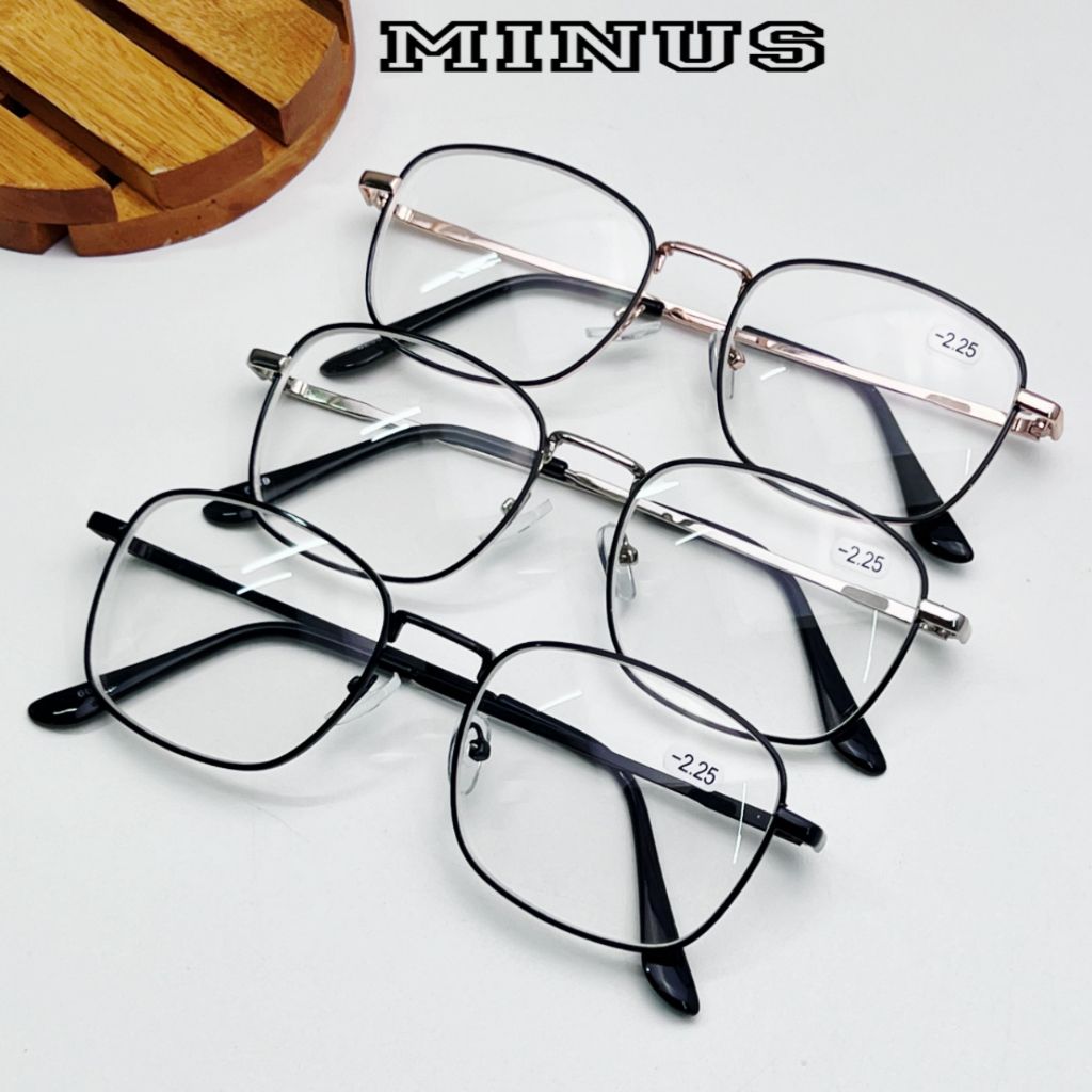 Jual Kacamata Minus Terbaru Ukuran -0.50 Sampai -4.00 Kacamata Unisex ...