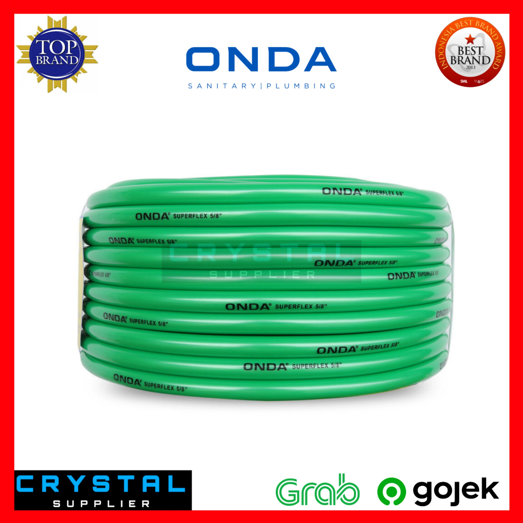 Jual Selang Air SUPERFLEX ONDA 3/4" Roll 50 Meter Super Flex Tebal Rol ...