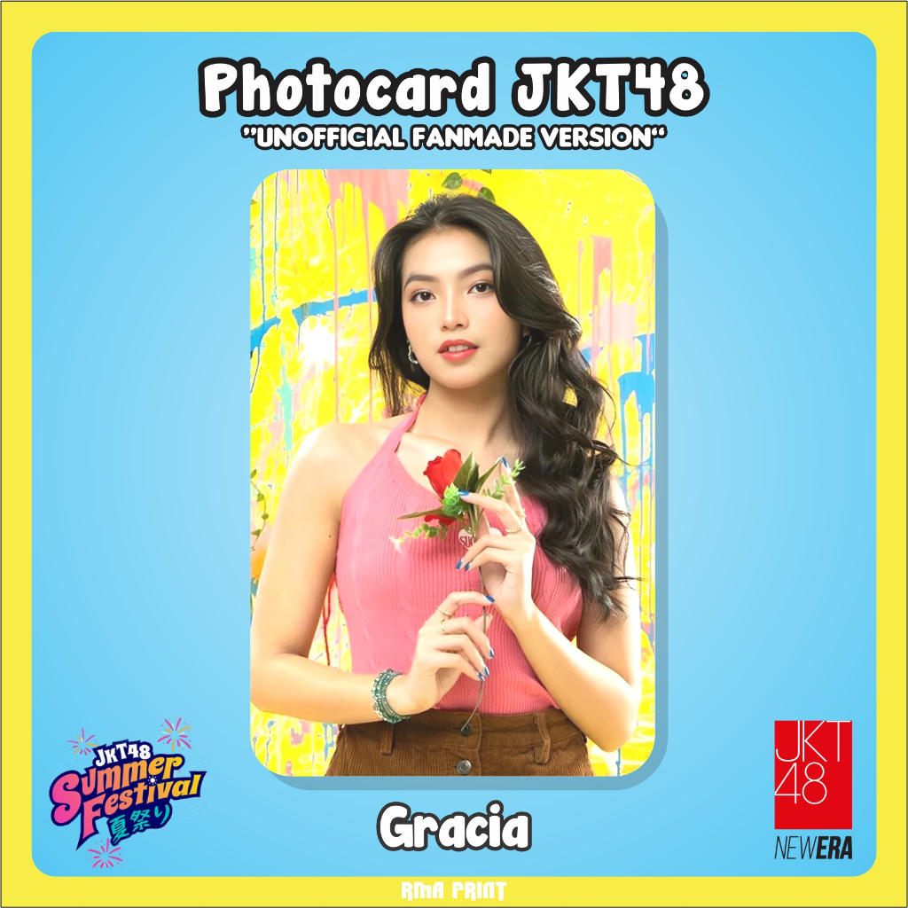 Jual PHOTOCARD JKT48 Unofficial Fanmade Summer edition 2023 | Shopee Indonesia