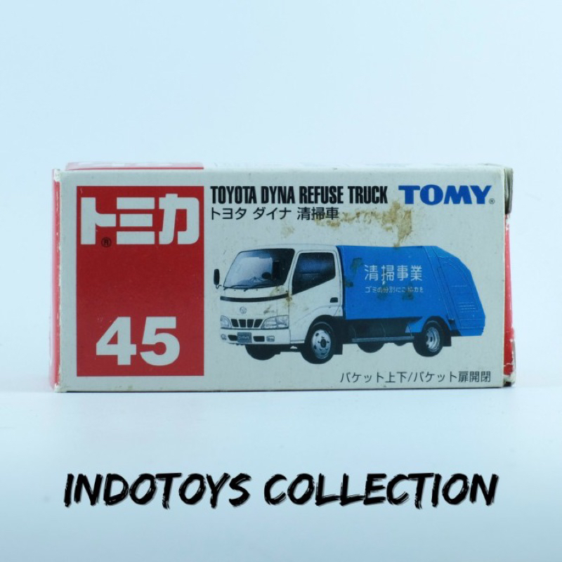 Jual Tomica Regular Tomy Biru ~ Toyota Dyna Refuse Truck | Shopee Indonesia