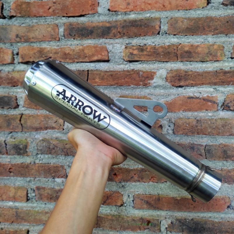 Jual Arrow Canister - arrow racing Exhaust - Muffler only in 51mm ...