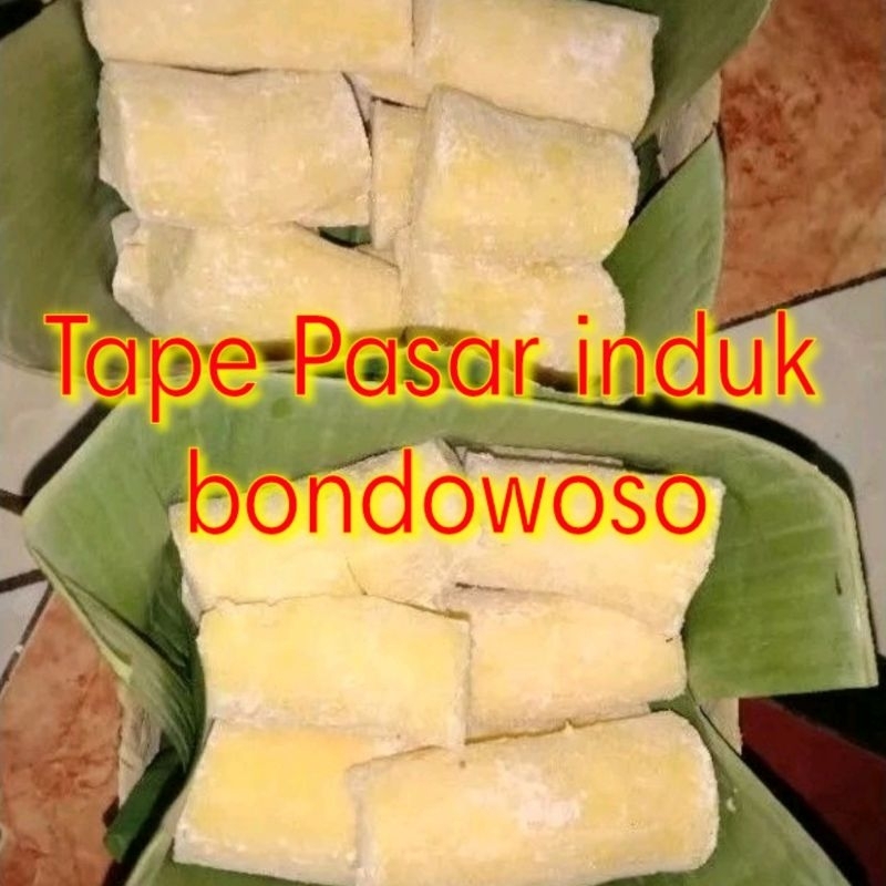 Jual TAPE MANIS 74 ASLI BONDOWOSO,kemasan besek full 1 kg | Shopee ...