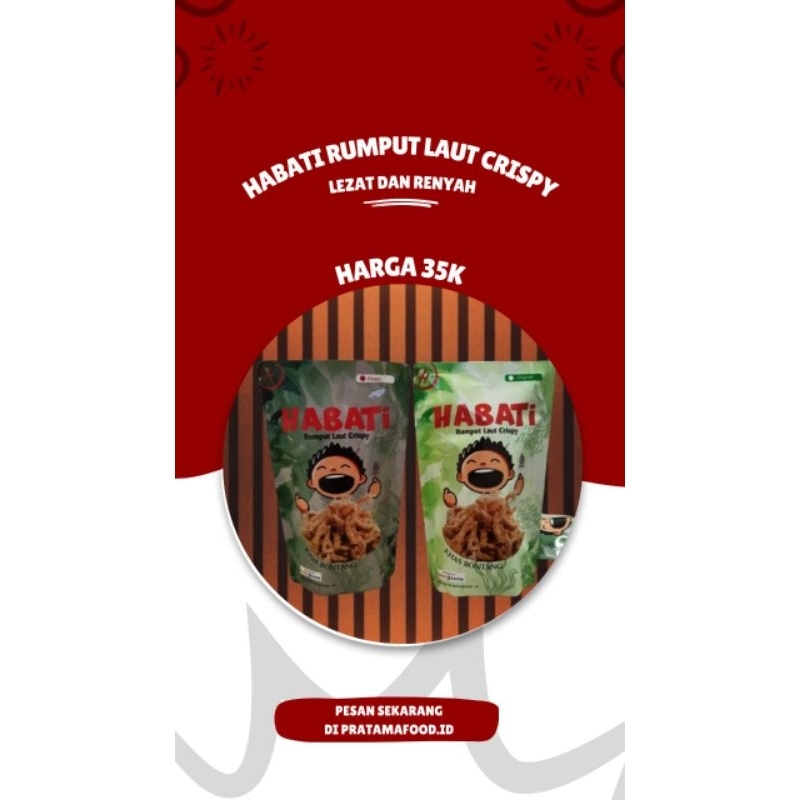Jual Habati Rumput Laut Crispy | Shopee Indonesia