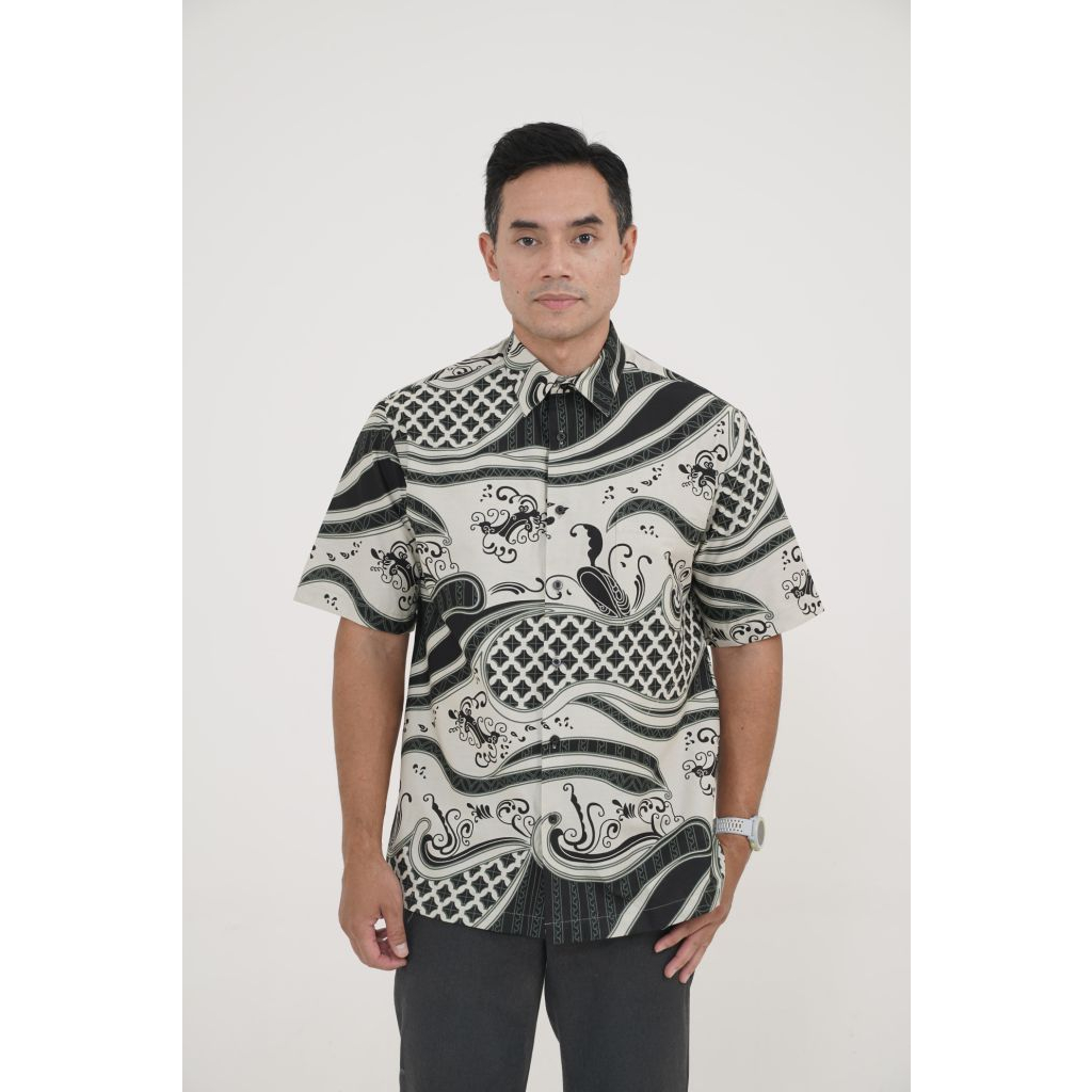 Jual Batik Solo Asa Men Reg S/S | Shopee Indonesia