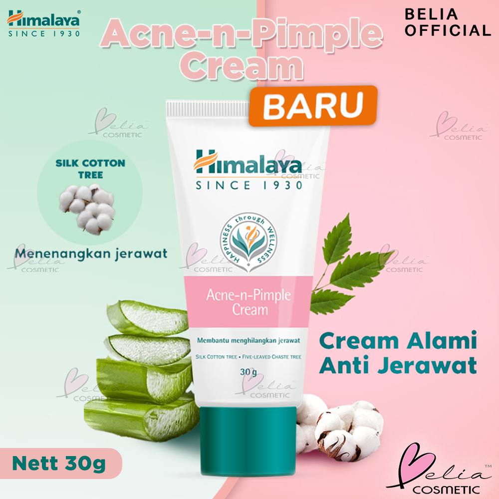 Jual BELIA HIMALAYA Acne -N- Pimple Cream 30gr | Cream Jerawat ...