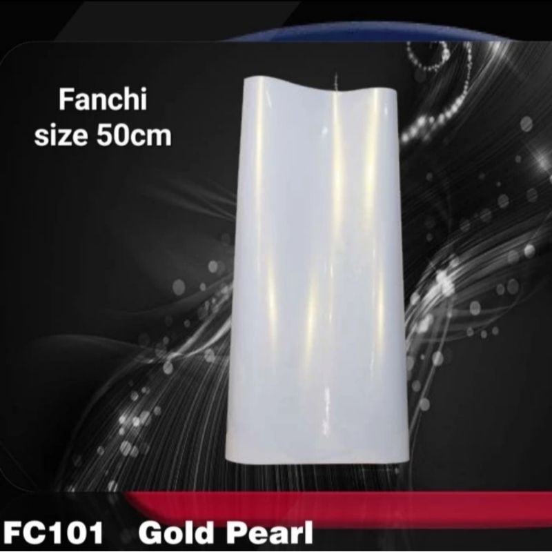 Jual 50cm Sticker Fanchi FC101 Gold Pearl Skotlet Lembayung White Gold ...
