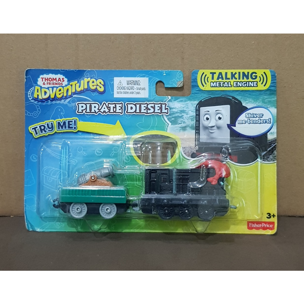 Jual Thomas & Friends Push Along Adventures - TALKING PIRATE DIESEL ...