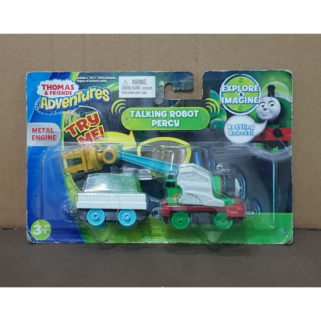 Jual Thomas & Friends Push Along Adventures - TALKING ROBOT PERCY ...