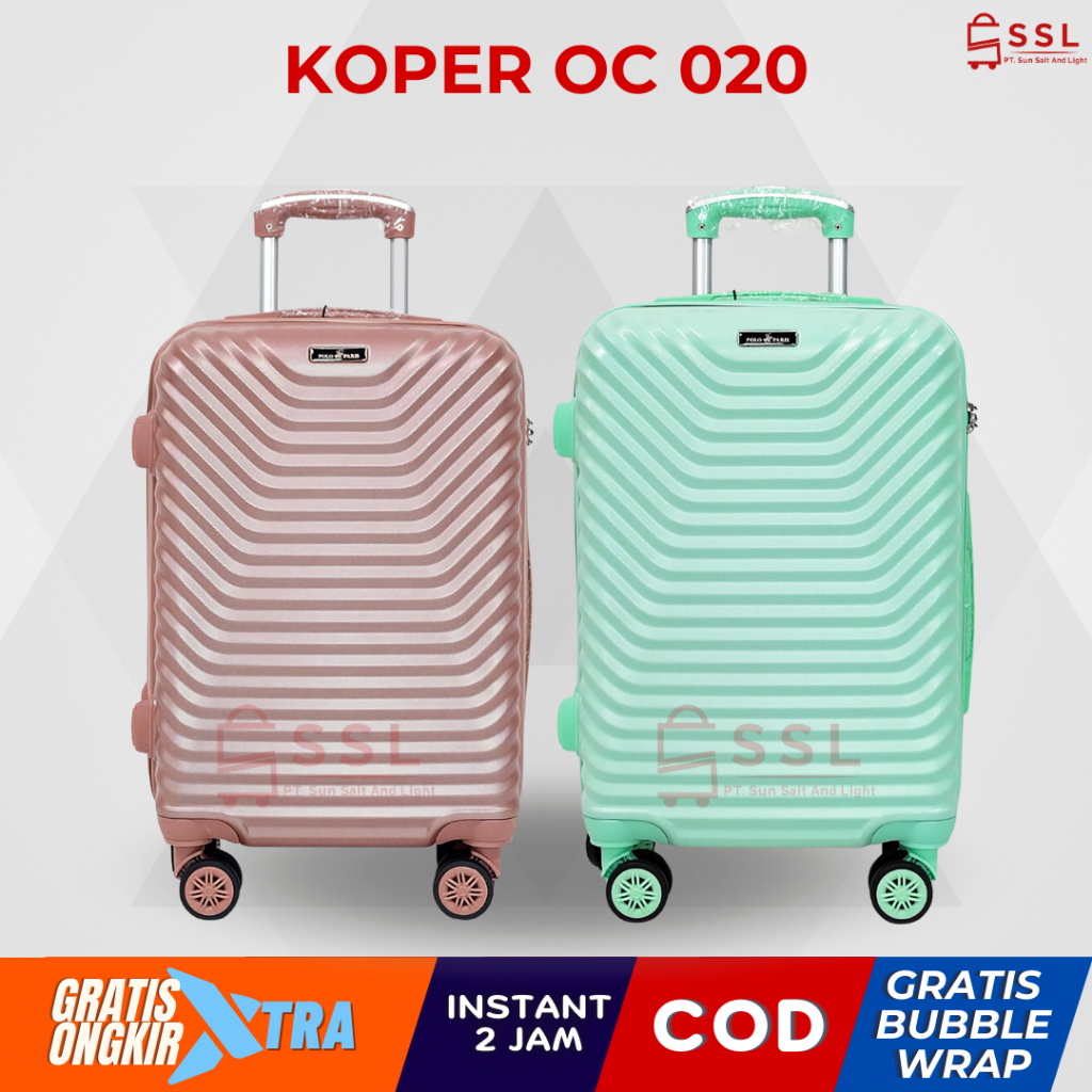Jual KOPER ZL 020B ONE COLOUR PREMIUM SIZE 24 INCH RODA PUTAR KOPER ...