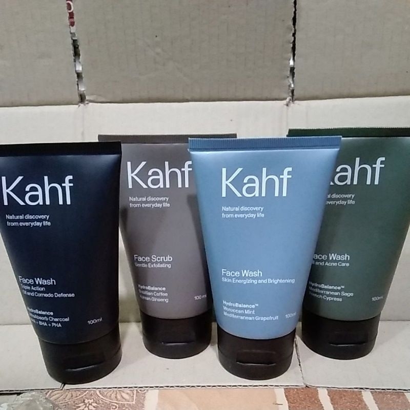 Jual Kahf Men Face Wash 100 Ml | Shopee Indonesia