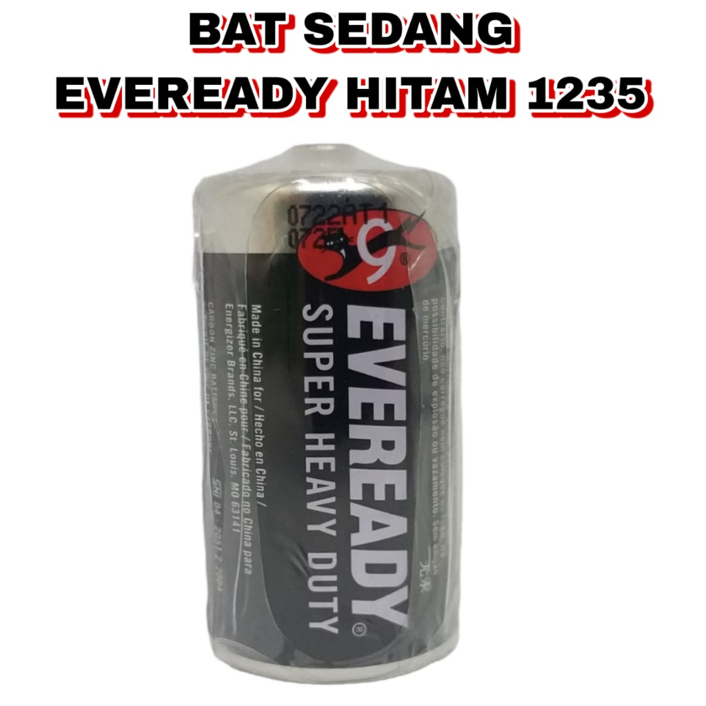 Jual BATREI SEDANG EVEREADY HITAM 1235 | Shopee Indonesia
