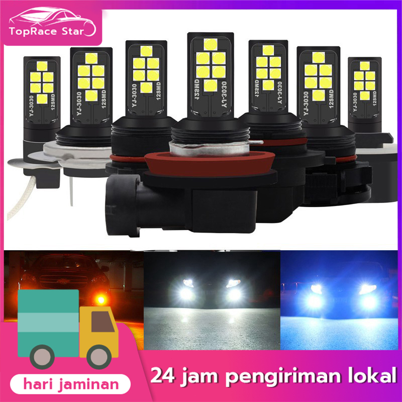 Jual Lampu Bola Lampu Led H11 Super Terang 3030smd 9005 9006 Dc12V Warna Putih Untuk Foglamp/Drl ...