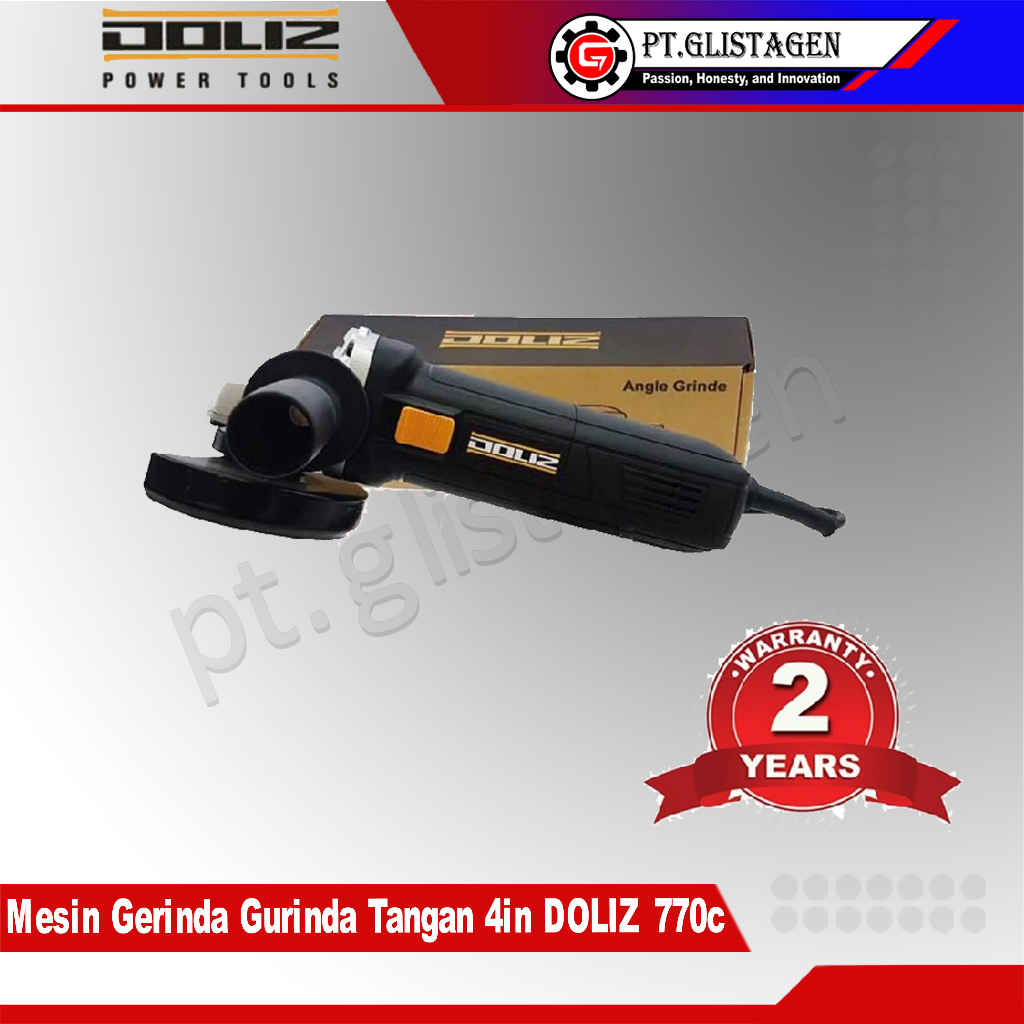 Jual DOLIZ BA 770C Mesin Gerinda Gurinda Tangan Listrik 4" inch Side ...
