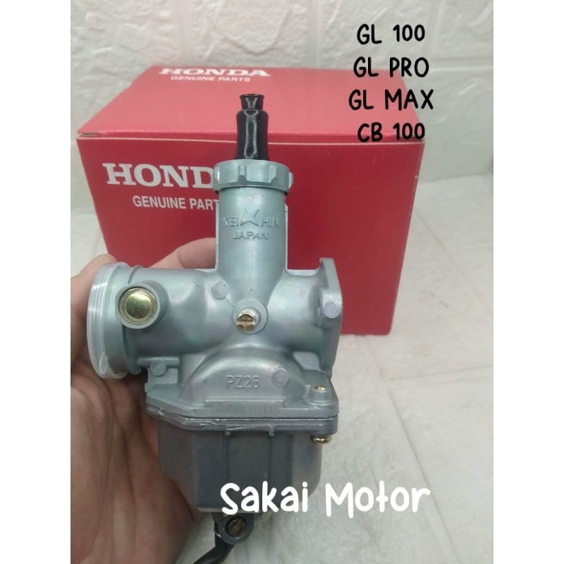 Jual Karburator GL 100 CB 100 GL MAX GL PRO KEIHIN Kualitas Original | Shopee Indonesia