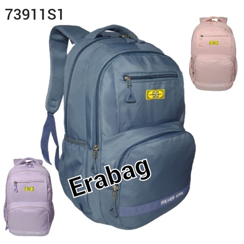Jual Tas sekolah anak wanita silver girl Polos Alto 72023F1 | Shopee ...