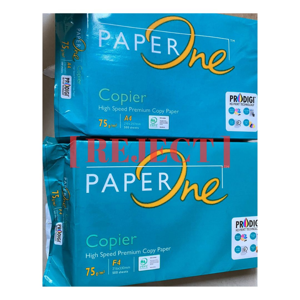 Jual REJECT Kertas HVS A4&F4 PaperOne 75Gr | Shopee Indonesia