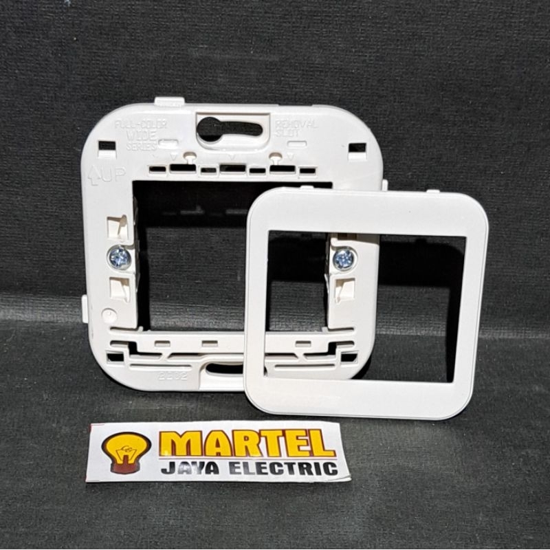 Jual Cover frame saklar panasonic wide series WEJ30029W | Shopee Indonesia