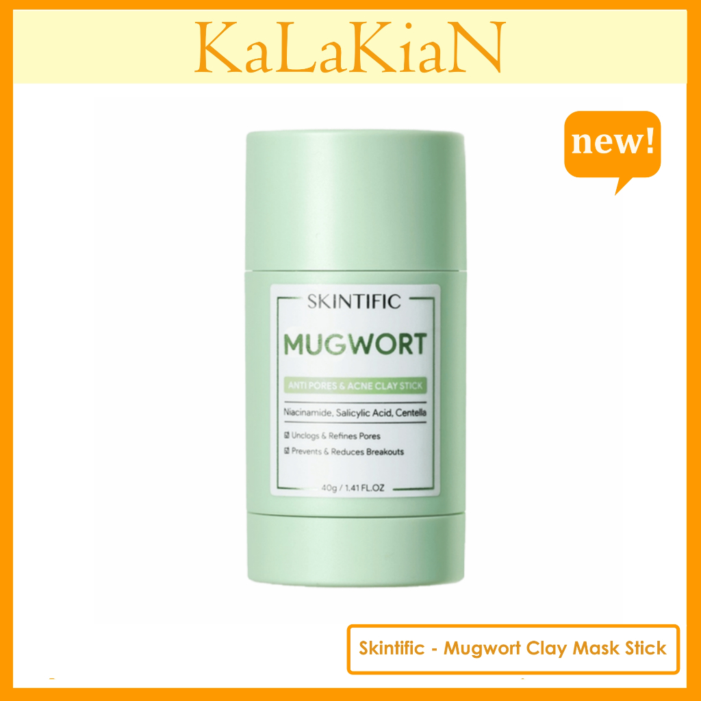 Jual Skintific - Mugwort Acne Clay Mask Stick 40g | Shopee Indonesia