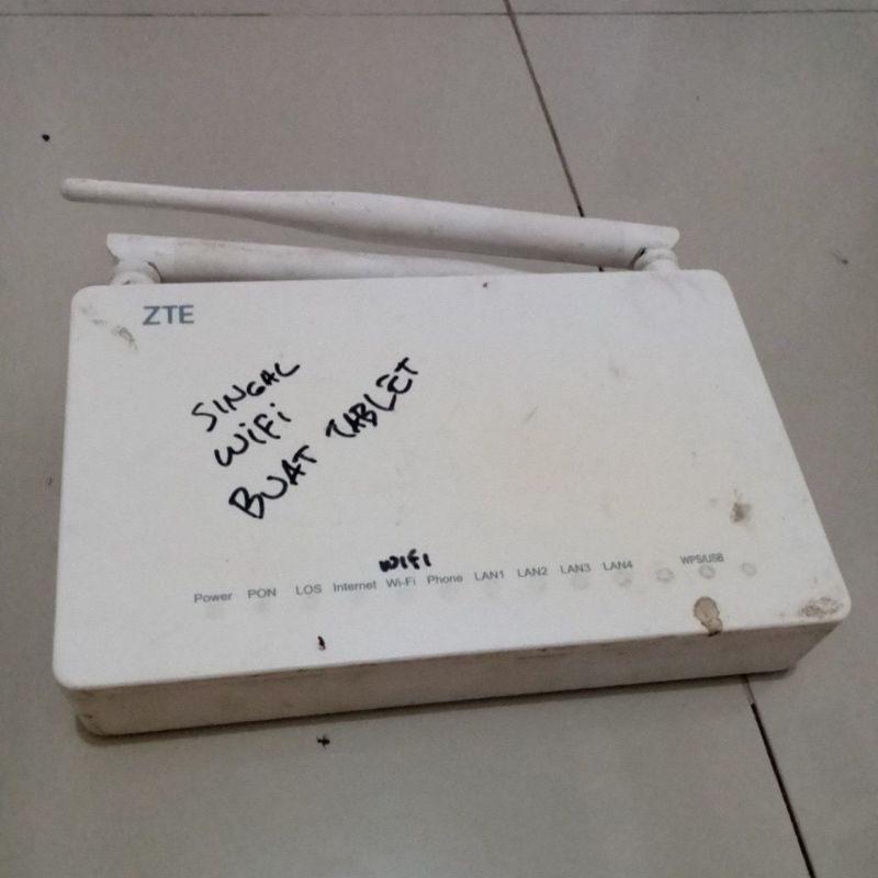 Jual Router Modem ZTE Gpon ONT ZXHN F609 V2.0 | Shopee Indonesia