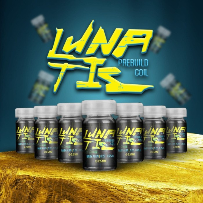 Jual LUNATIC YELLOW DUAL CORE 2,5 DIM TMN x SANDVICK COIL LUNATIC ...