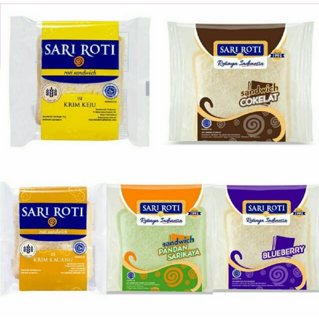 Jual (CEK DESKRIPSI) Sari Roti Sandwich 46 gr All Varian | Shopee Indonesia