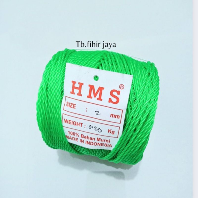 Jual TALI LATO-LATOO TAMBANG KECIL 2mm PANJANG 100mtr/ TAMBANG PE 2mm MURAH | Shopee Indonesia