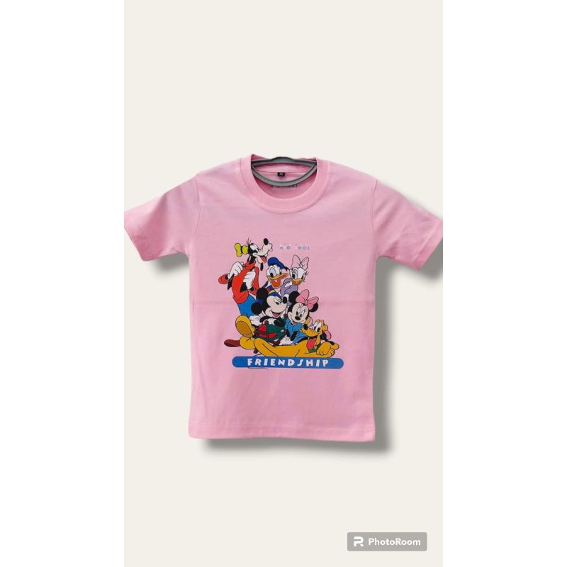 Jual BAJU DISNEY ANAK - BAJU KAOS PINK ANAK - BAJU MICKEY MOUSE ...