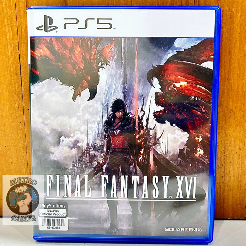 Jual Ps5 Final Fantasy XVI Kaset FF Xvi 16 Ps5 Playstation PS 5 Original Ori CD BD Game Games ...
