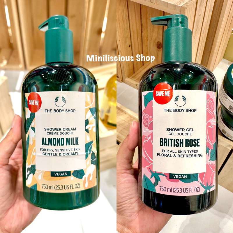 Jual THE BODY SHOP SHOWER GEL BIG SIZE 750 ML | Shopee Indonesia