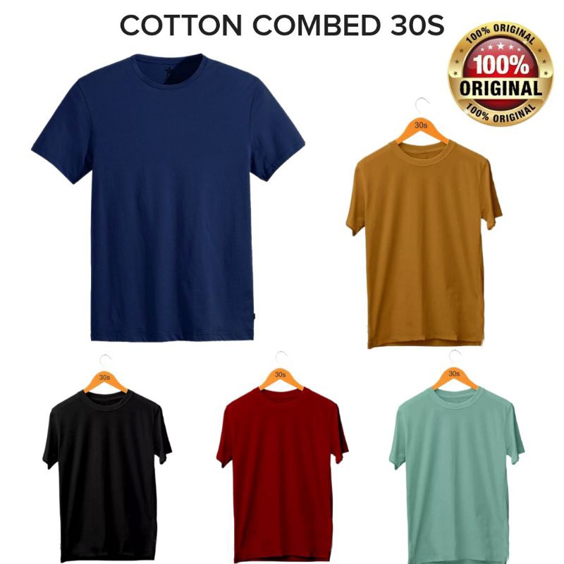 Jual 90 ribu dapat 3 kaos Premium - Kaos Polos Pendek Cotton Combed 30s ... Jual 90 ribu dapat 3 kaos Premium - Kaos Polos Pendek Cotton Combed 30s ...