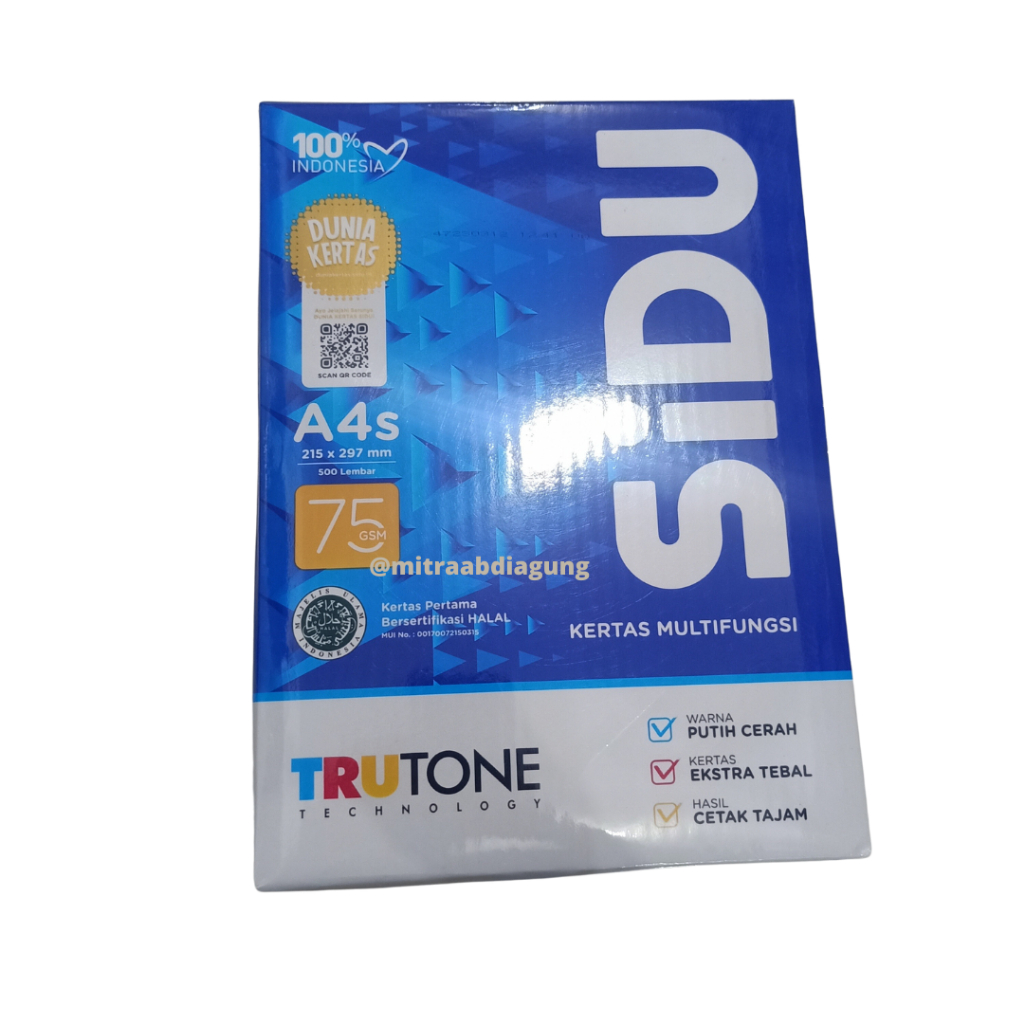 Jual Kertas HVS Sidu A4s | Shopee Indonesia