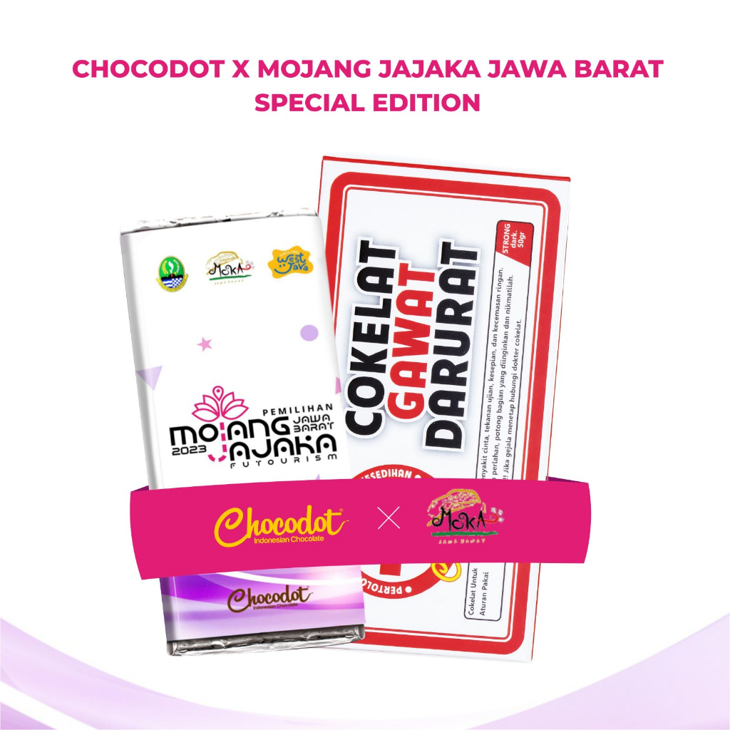 Jual Cokelat Chocodot x Mojang Jajaka Jawa Barat Special Edition 2023 ...