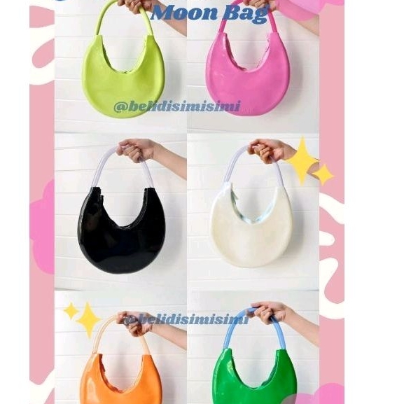 Jual Melissa Moon Bag | Tas jelly selempang Melissa | Shopee Indonesia