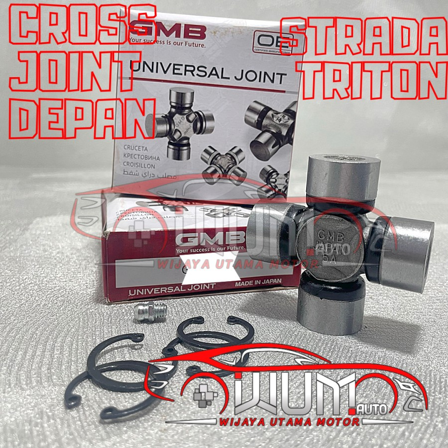 Jual CROSS JOINT UNIVERSAL JOINT KOPEL DEPAN STRADA TRITON | Shopee ...