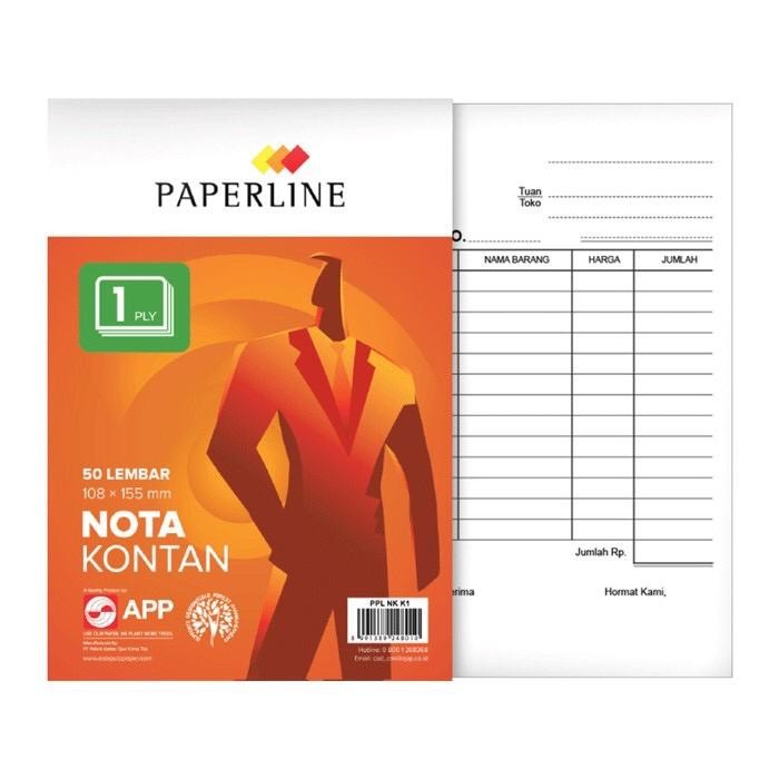 Jual Buku Nota Kontan Kecil 1 ply Paperline " | Shopee Indonesia