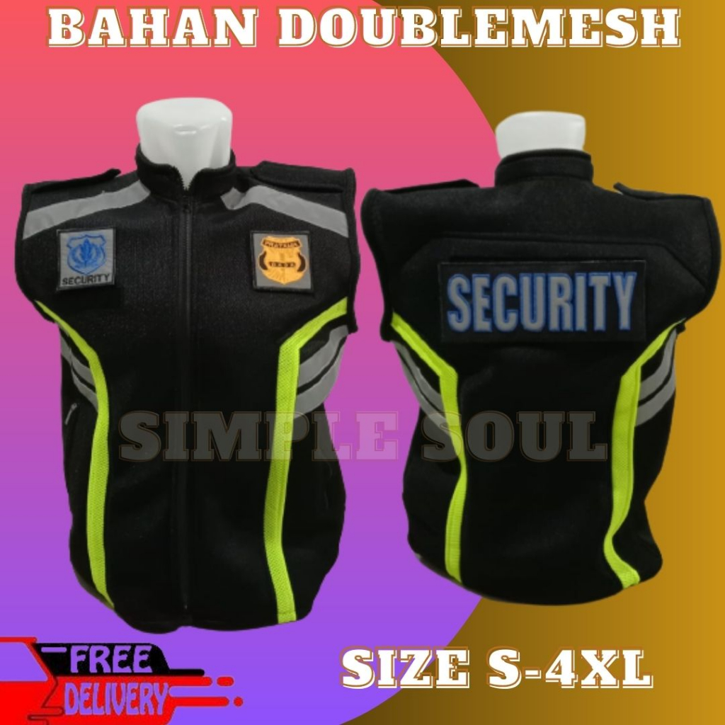 Jual Rompi Security/Satpam Terbaru | Rompi Security Tebal | Rompi ...