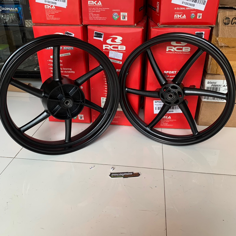 Jual Velg RCB Ninja RR 215 300 X 17 BLACK pnp untuk Ninja R RR SS ...