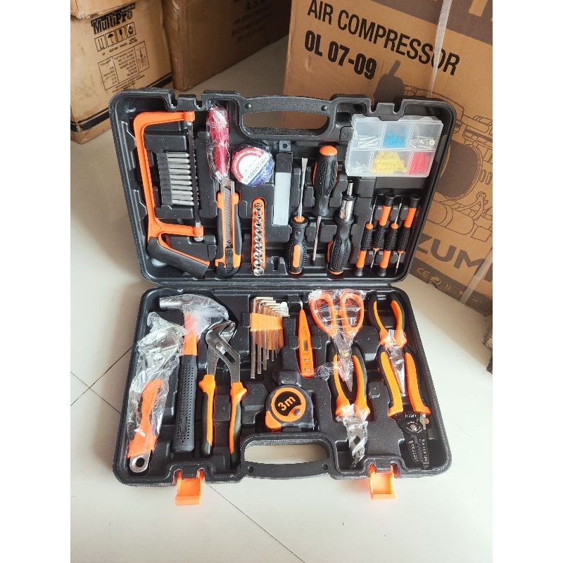 Jual Toolset perkakas kunci 112 pcs Tool set koper Tool kit tukang ...