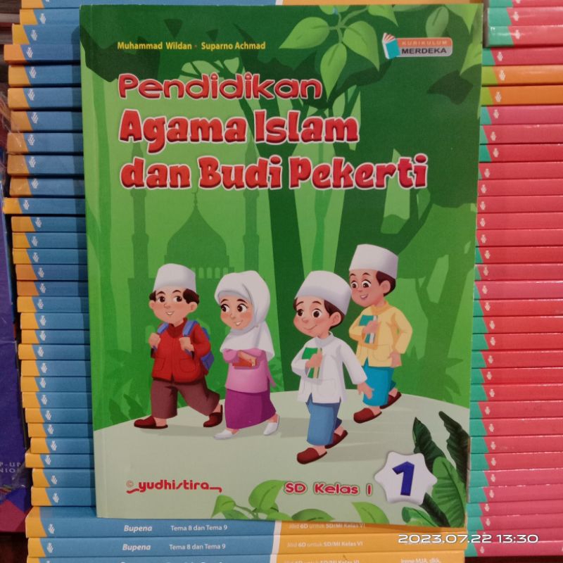 Jual Pendidikan Agama Islam Dan Budi Pekerti SD 1 Kurikulum Merdeka Yudhistira / Buku Agama ...