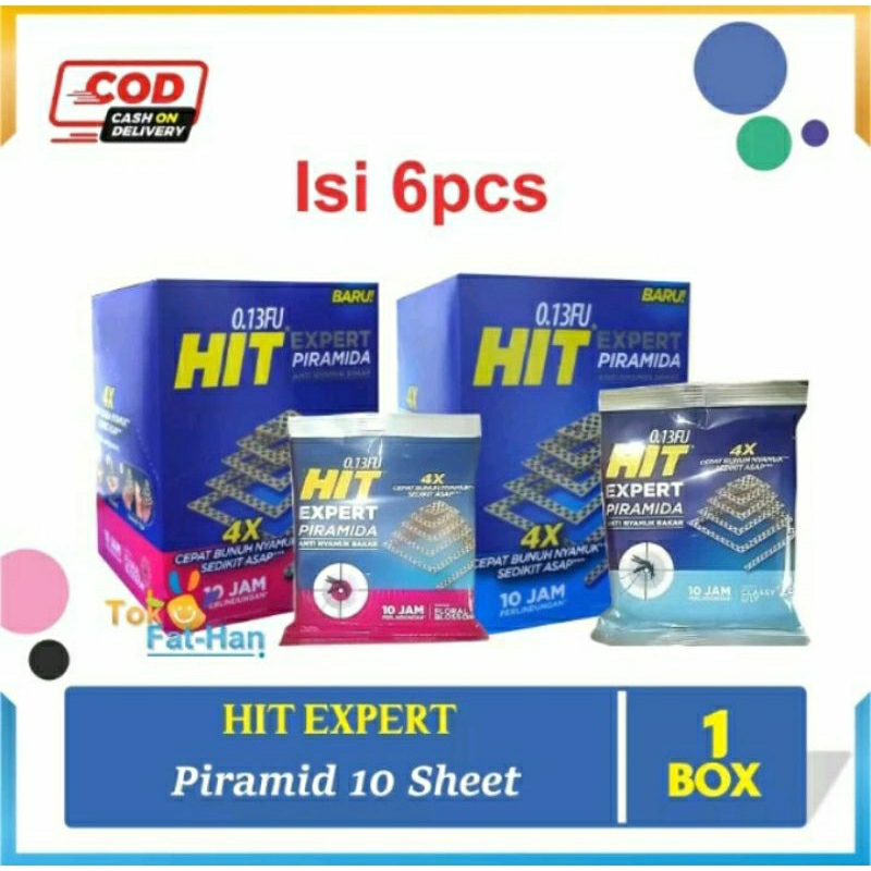 Jual HIT PIRAMIDA BAKAR 1 BOX ISI 6 SASET | Shopee Indonesia