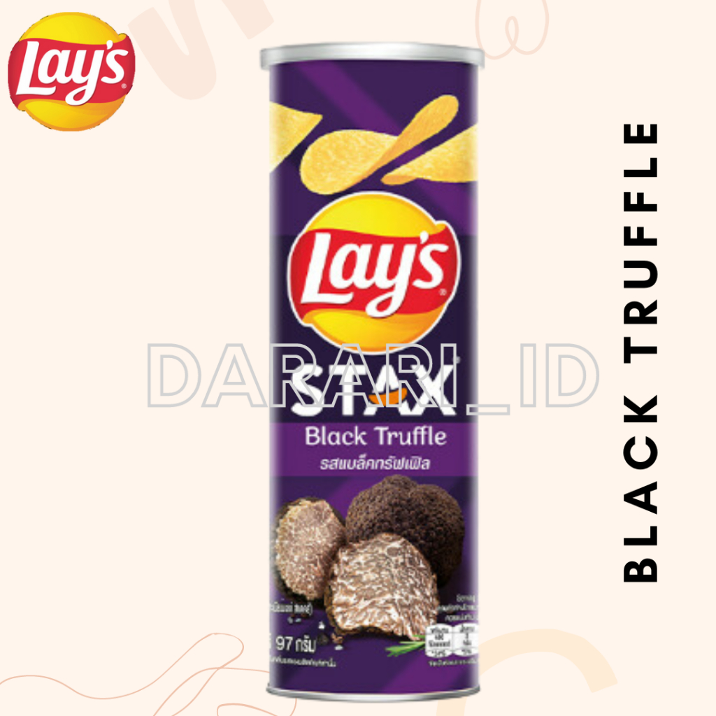 Jual LAYS TRUFFLE STAX SNACK THAILAND RASA BARU | Shopee Indonesia
