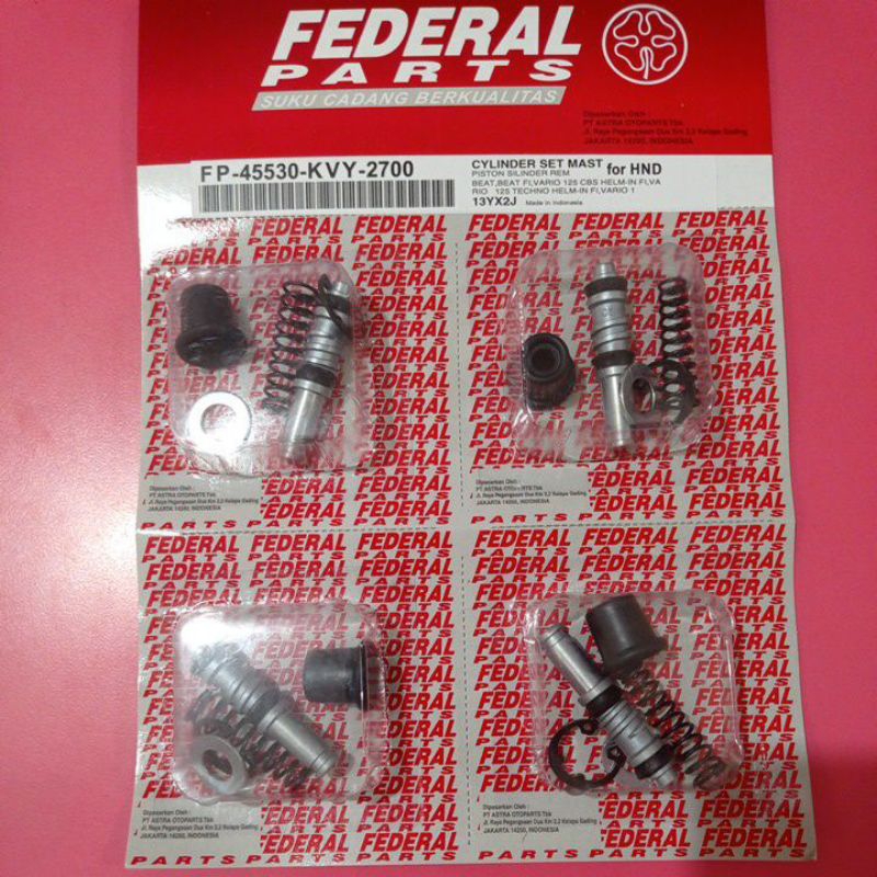 Jual master rem beat vario f1 federal | Shopee Indonesia