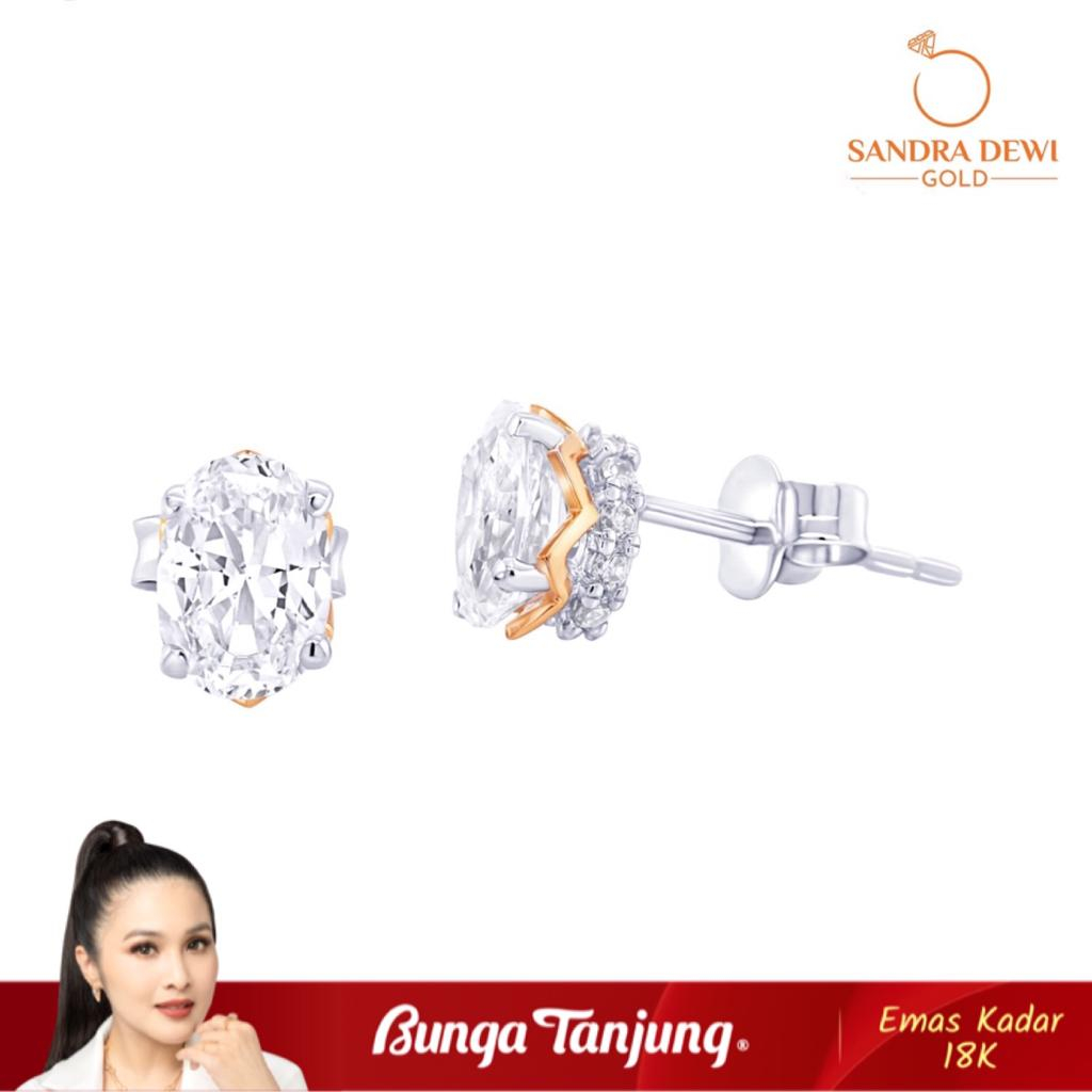 Jual ANTING PRINCESS CROWN - SANDRA DEWI - EMAS 18K - BUNGA TANJUNG ...