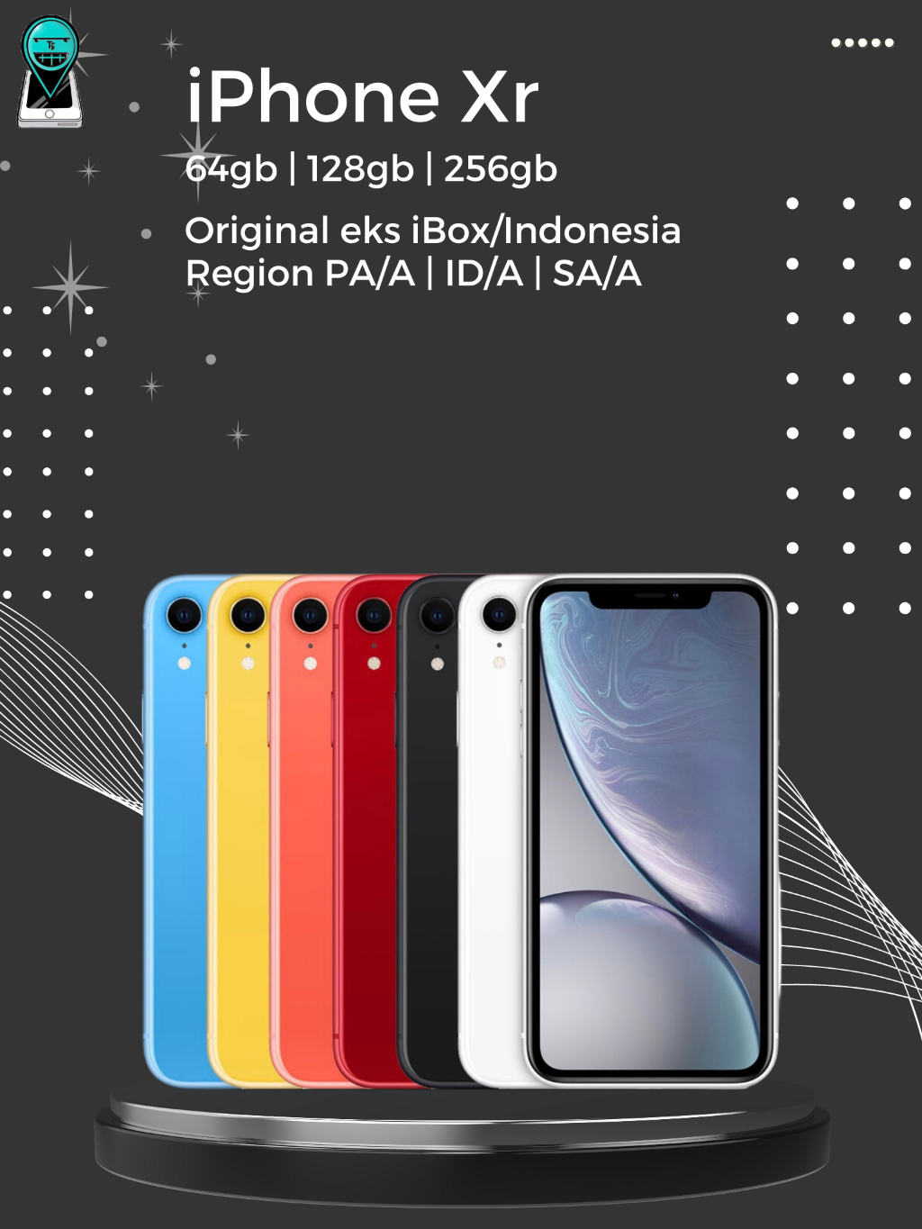 Jual HANDPHONE IP XR 64GB 128GB 256GB SECOND ORIGINAL FULLSET EX INDONESIA/IBOX | Shopee Indonesia