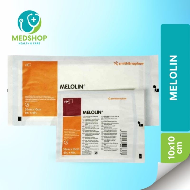Jual Melolin 10x10 Menyerap Eksudat pada luka | Shopee Indonesia